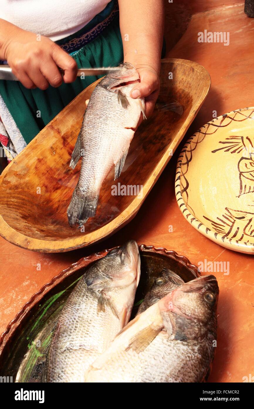 Mexican food, fish Stock Photo - Alamy