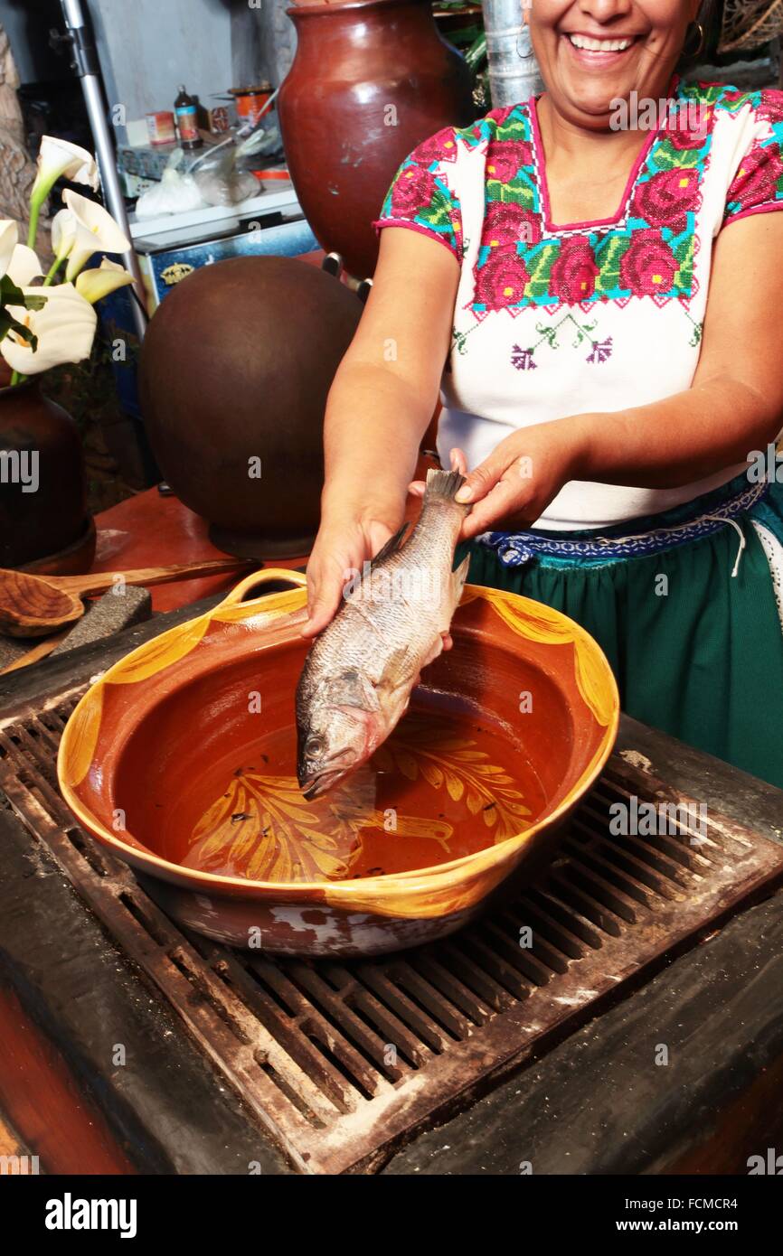 Mexican food, fish Stock Photo - Alamy