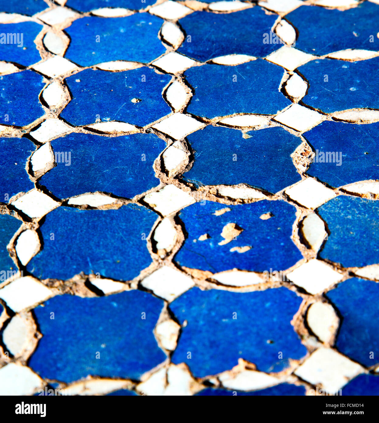 abstract morocco in africa tile the colorated pavement background ...