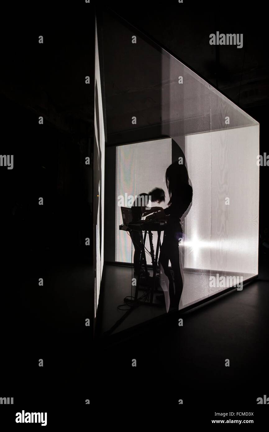 Light Art During Glow 2014 Eindhoven Strijp S The Netherlands