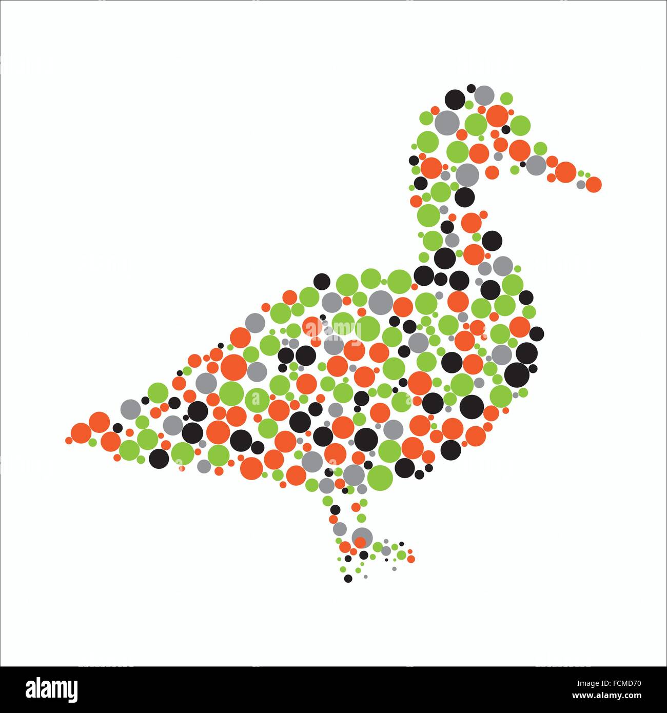 Playful duckling Stock Vector Images - Alamy