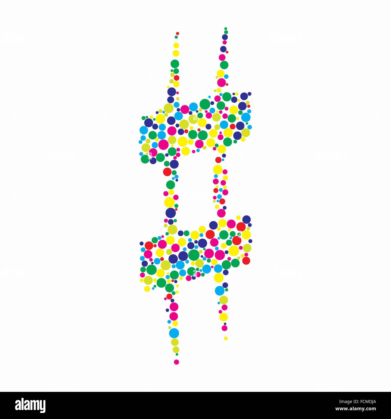 Illustration of a colorful sign sharp Stock Vector Image & Art - Alamy