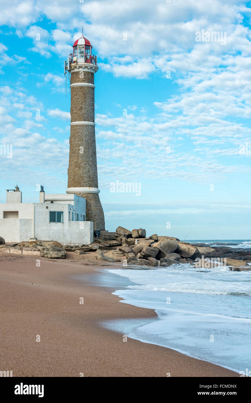 Lighthouse in Jose Ignacio near Punta del Este, Atlantic Coast, Uruguay ...