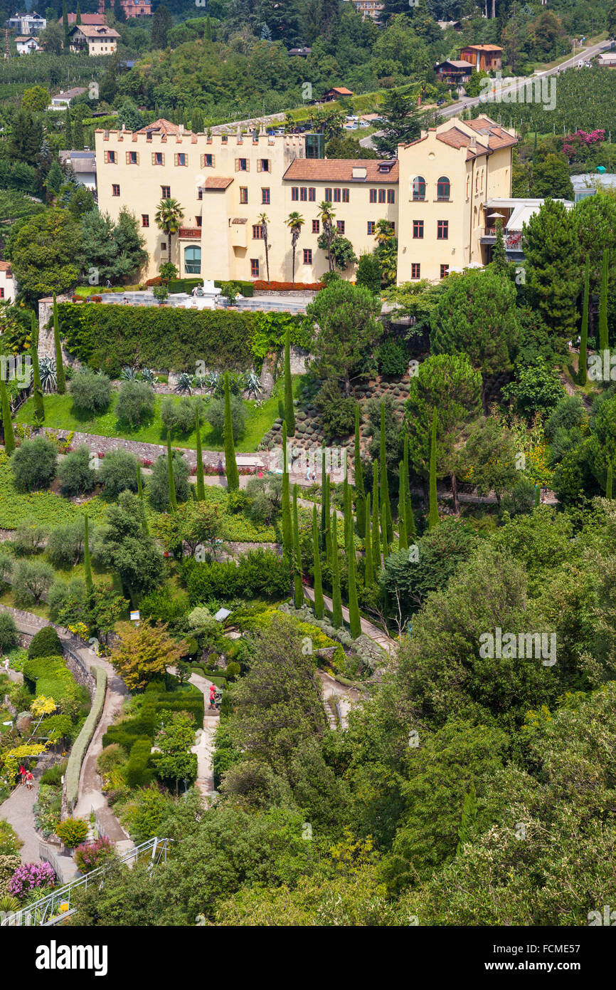 Trautmannsdorff Castle, Meran Stock Photo - Alamy