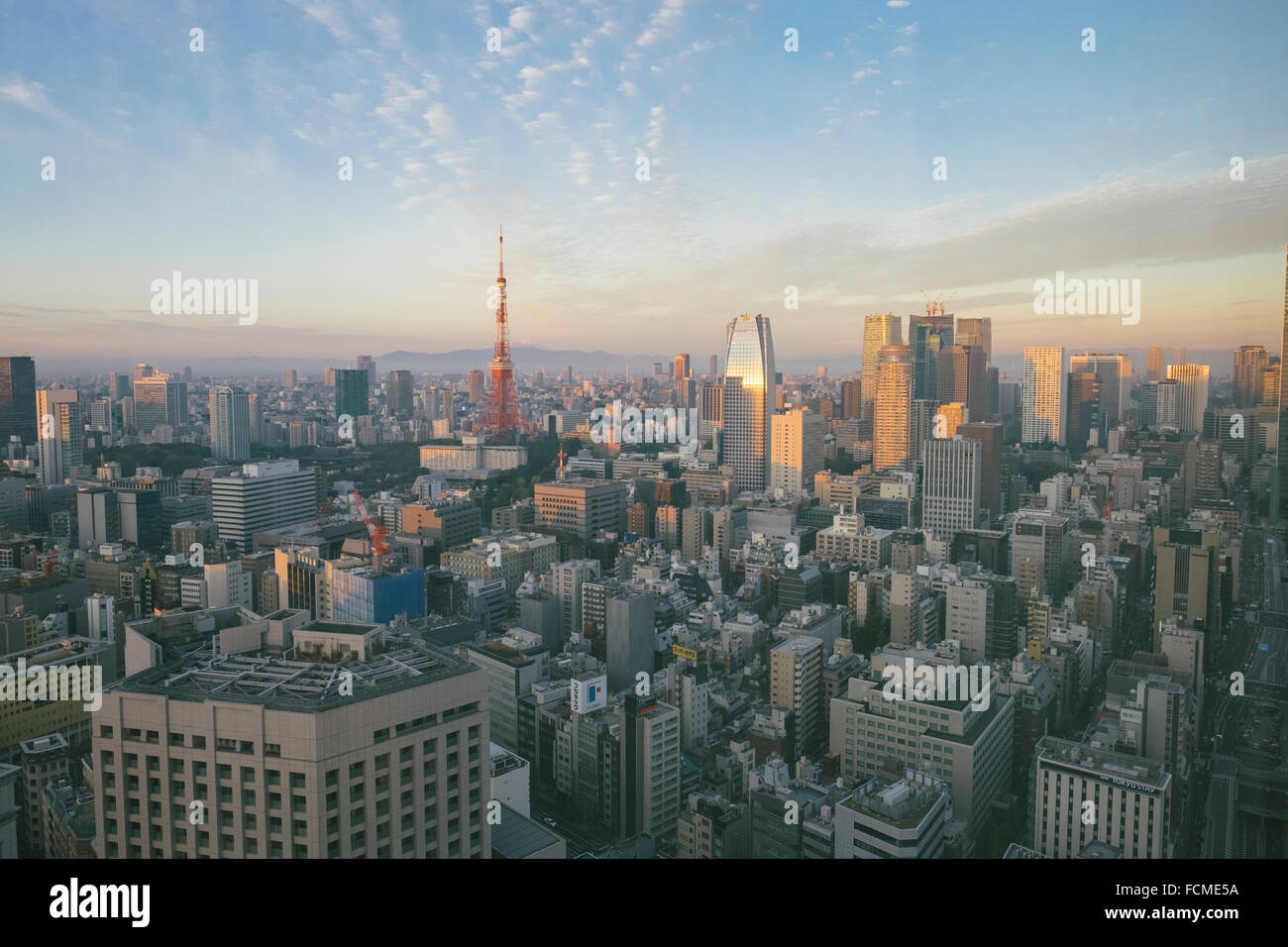 Tokyo skyline mount fuji hi-res stock photography and images - Alamy