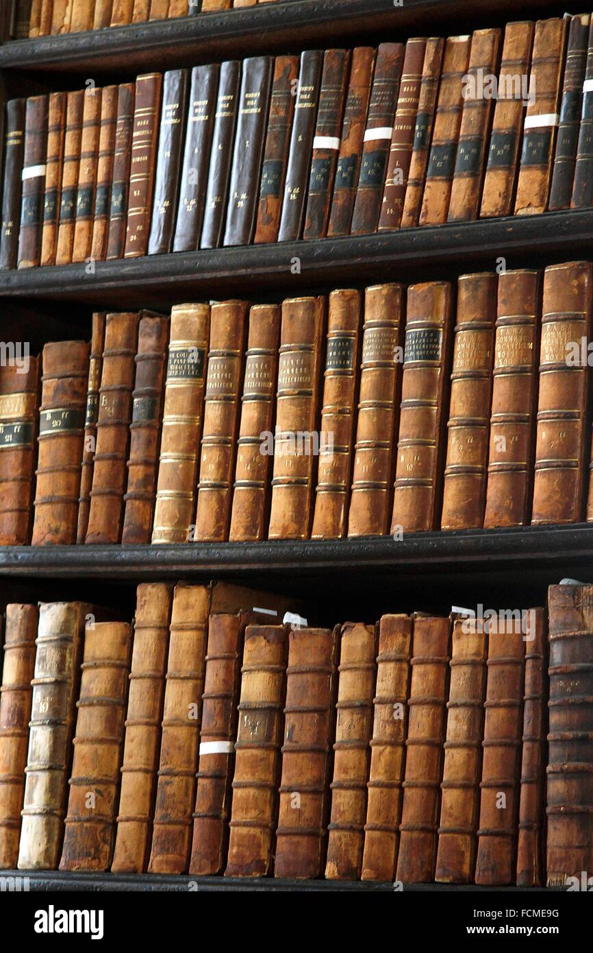 Old Library. Trinity College. Dublin. Ireland Stock Photo - Alamy