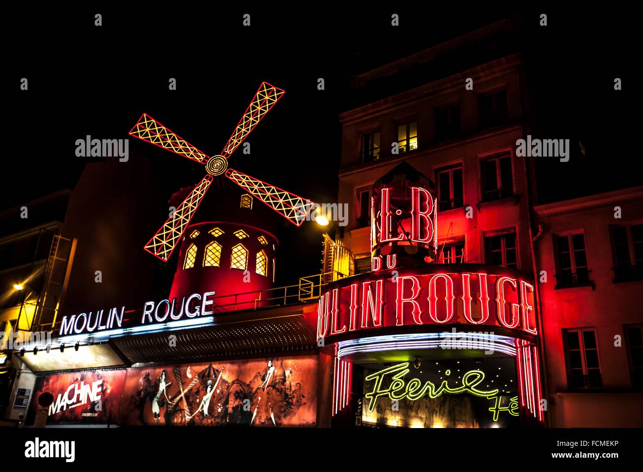 Moulin Rouge in Paris, France Stock Photo - Alamy