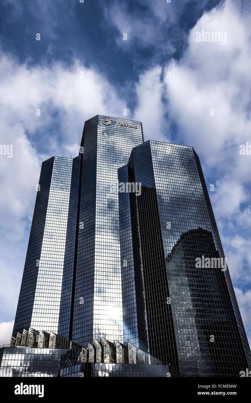 Tour total skyscraper at paris la defense hi-res stock photography and ...