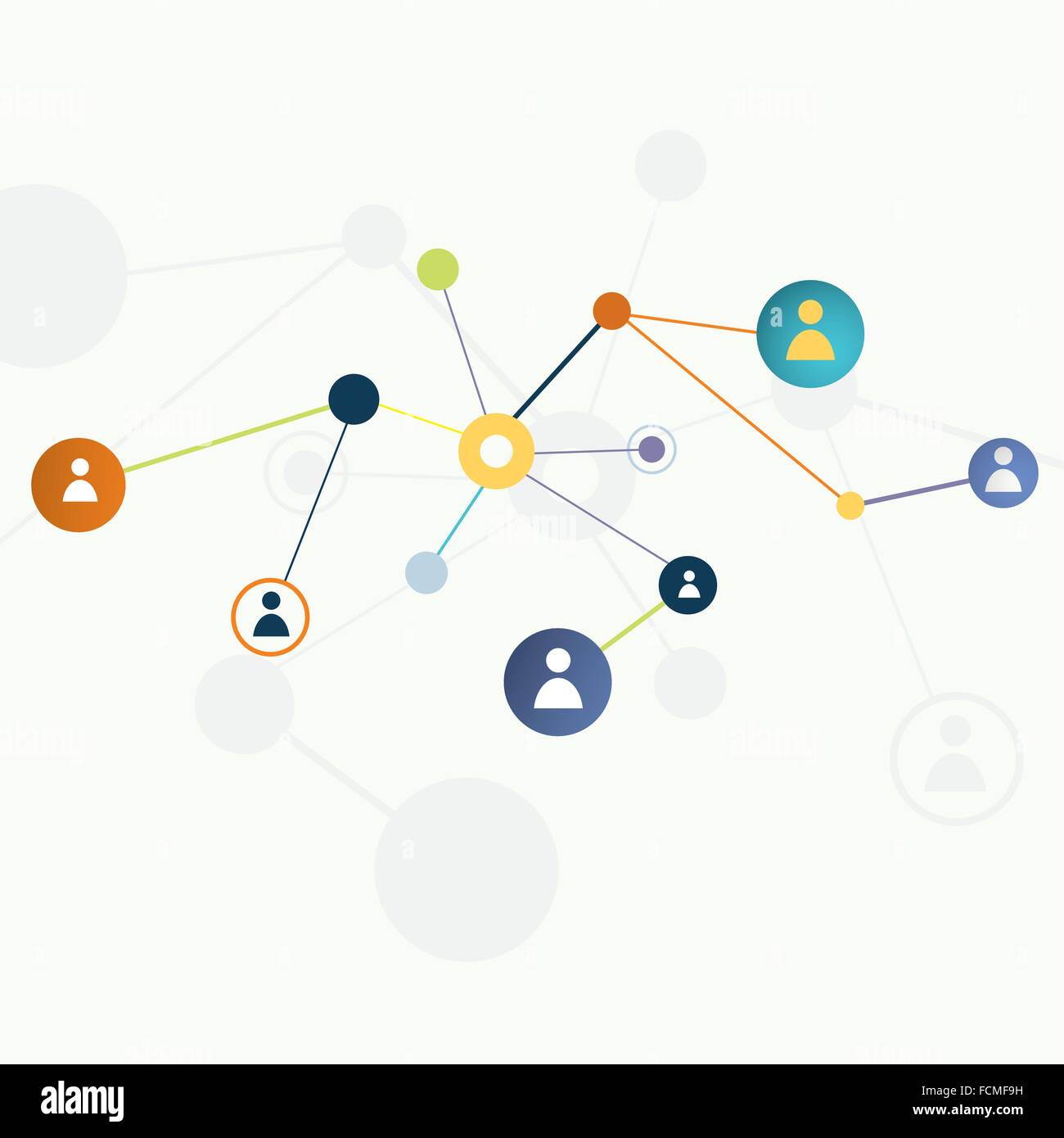 Social network vector concept Stock Vector Image & Art - Alamy