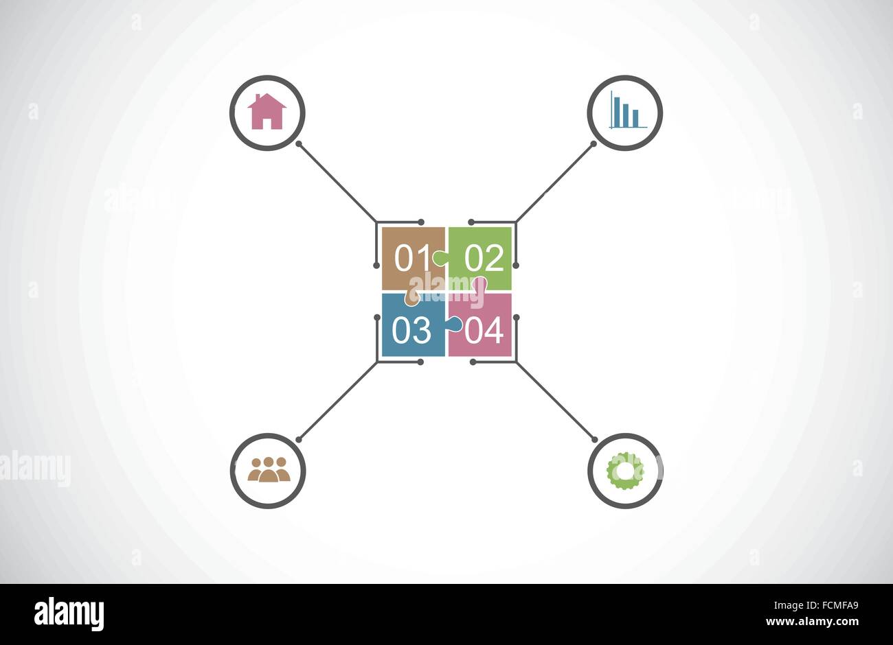 Timeline chart line icon Stock Vector Images - Alamy