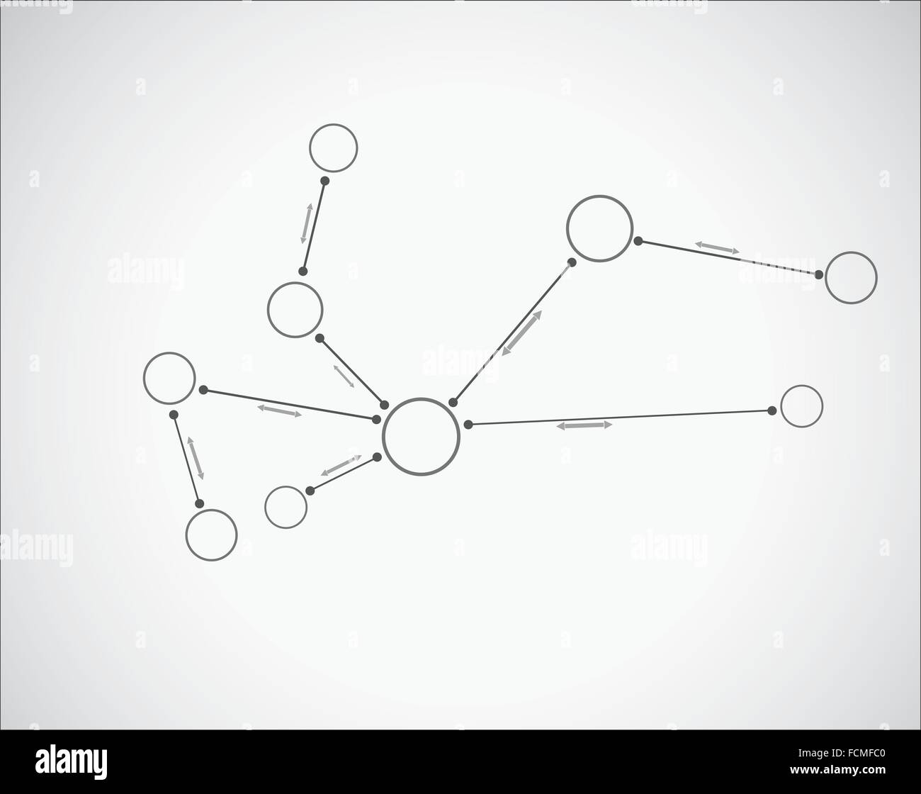 Abstract connection of cells Stock Vector Image & Art - Alamy