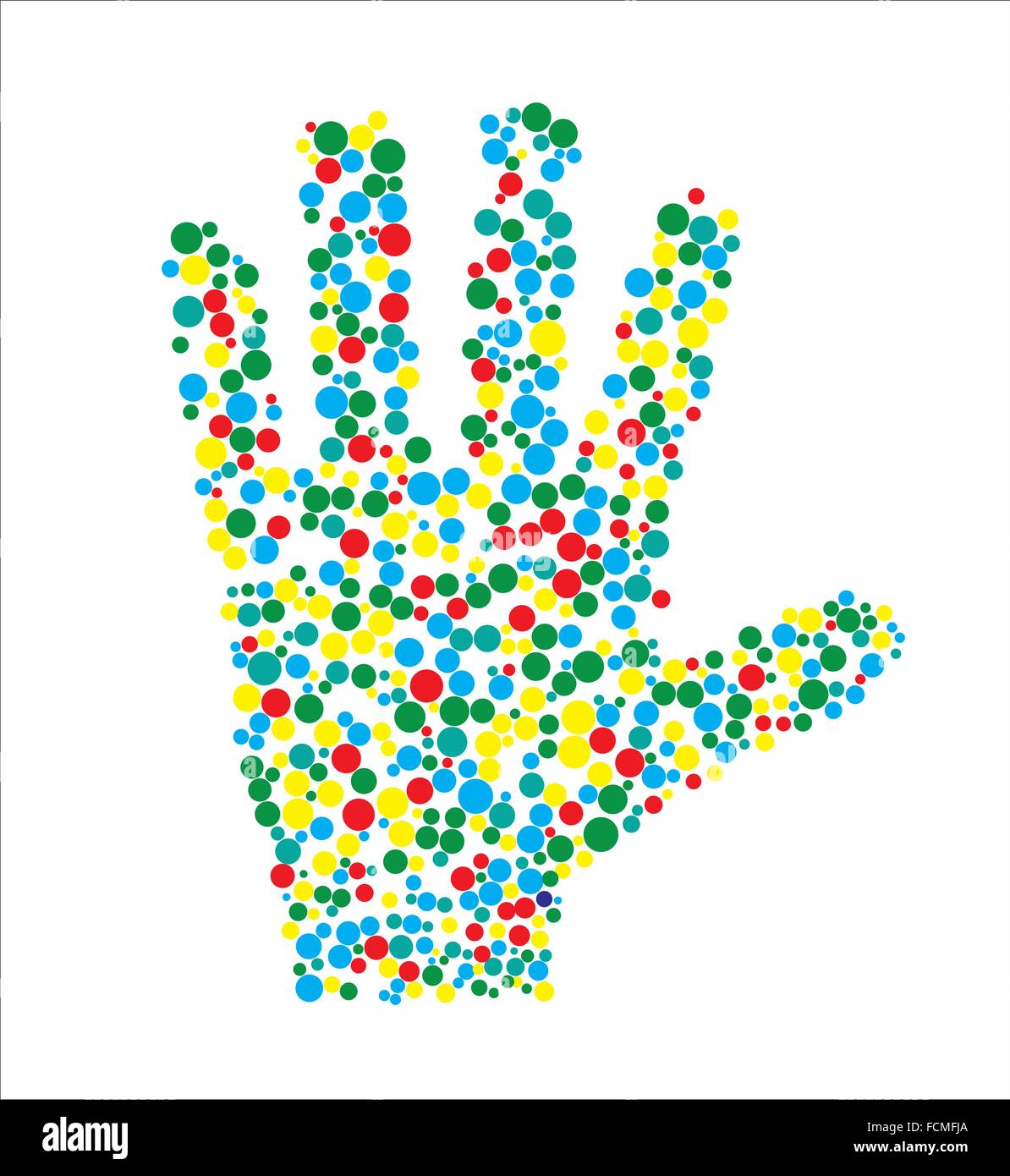 Vector illustration of human hand Stock Vector Image & Art - Alamy