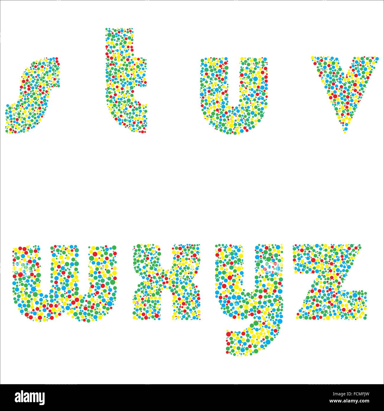 Vector illustration of letters Stock Vector Image & Art - Alamy