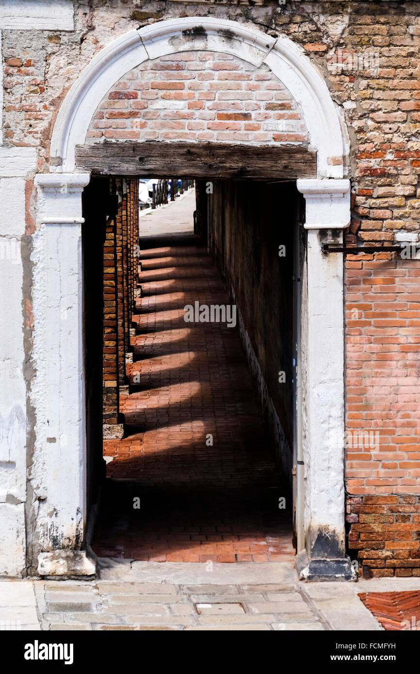 Path in Venice, Italy, Europe Stock Photo - Alamy