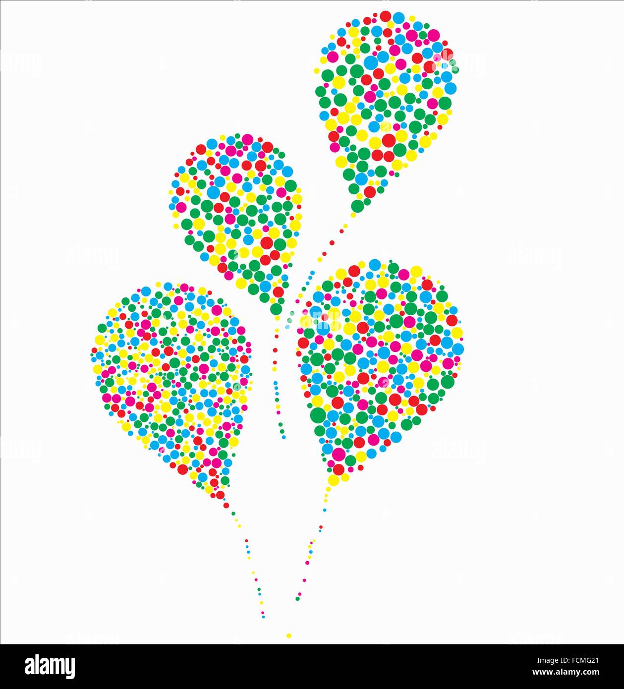 Vector illustration of balloons Stock Vector Image & Art - Alamy