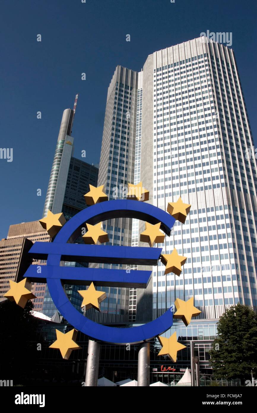 Euro logo hi-res stock photography and images - Alamy