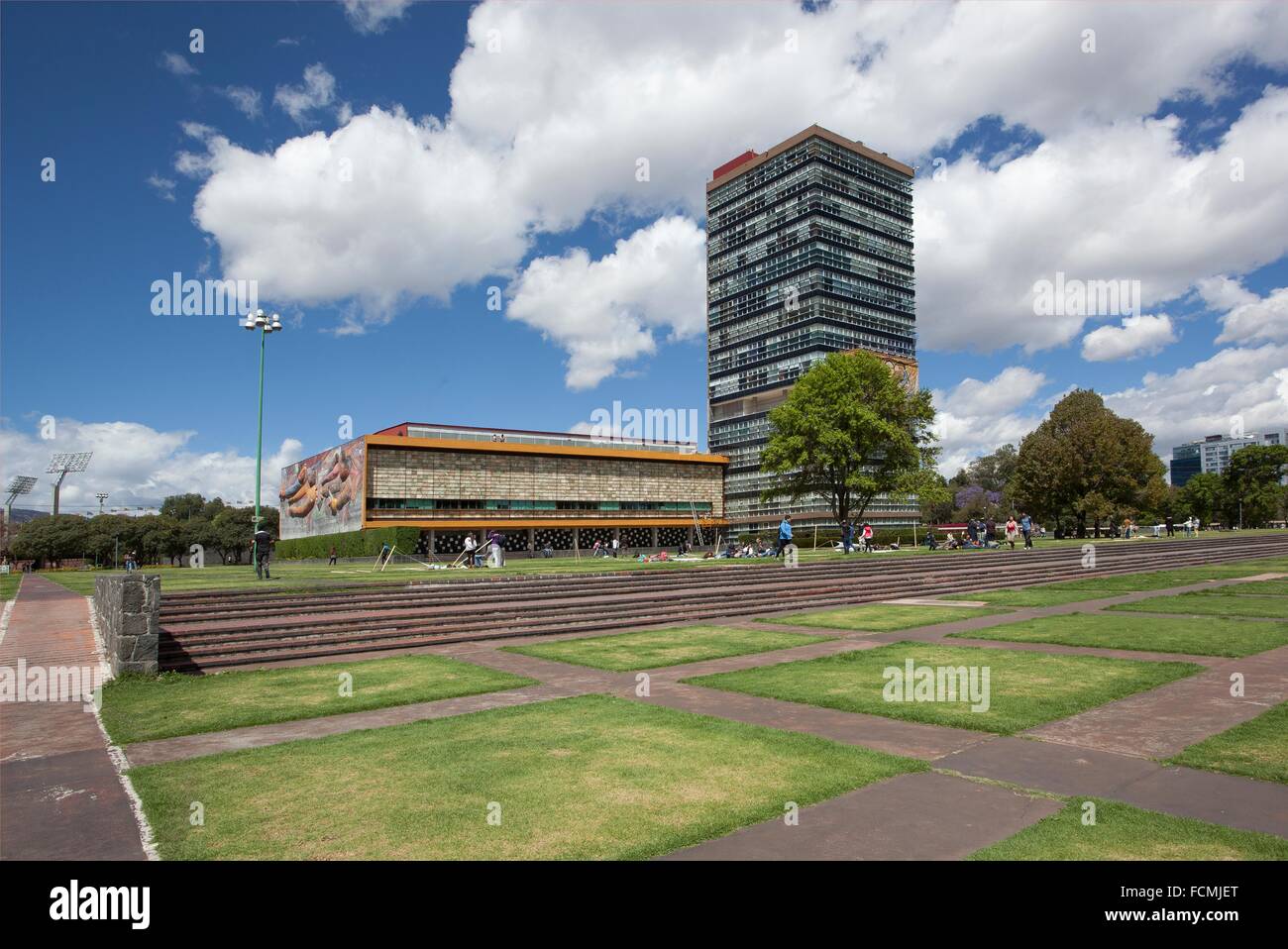Mexico university rectory hi-res stock photography and images - Alamy