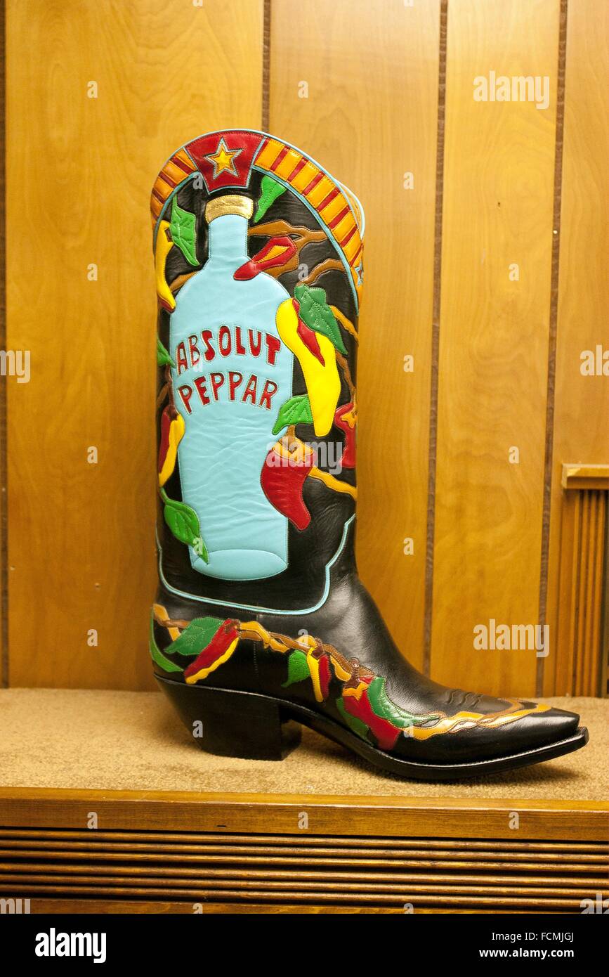 Texas cowboy boots hi-res stock photography and images - Alamy