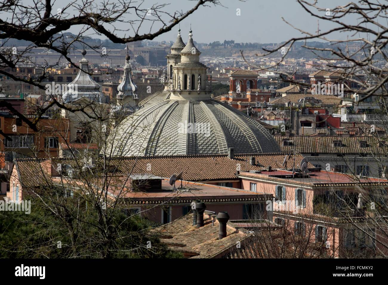 Pincian hill hi-res stock photography and images - Alamy