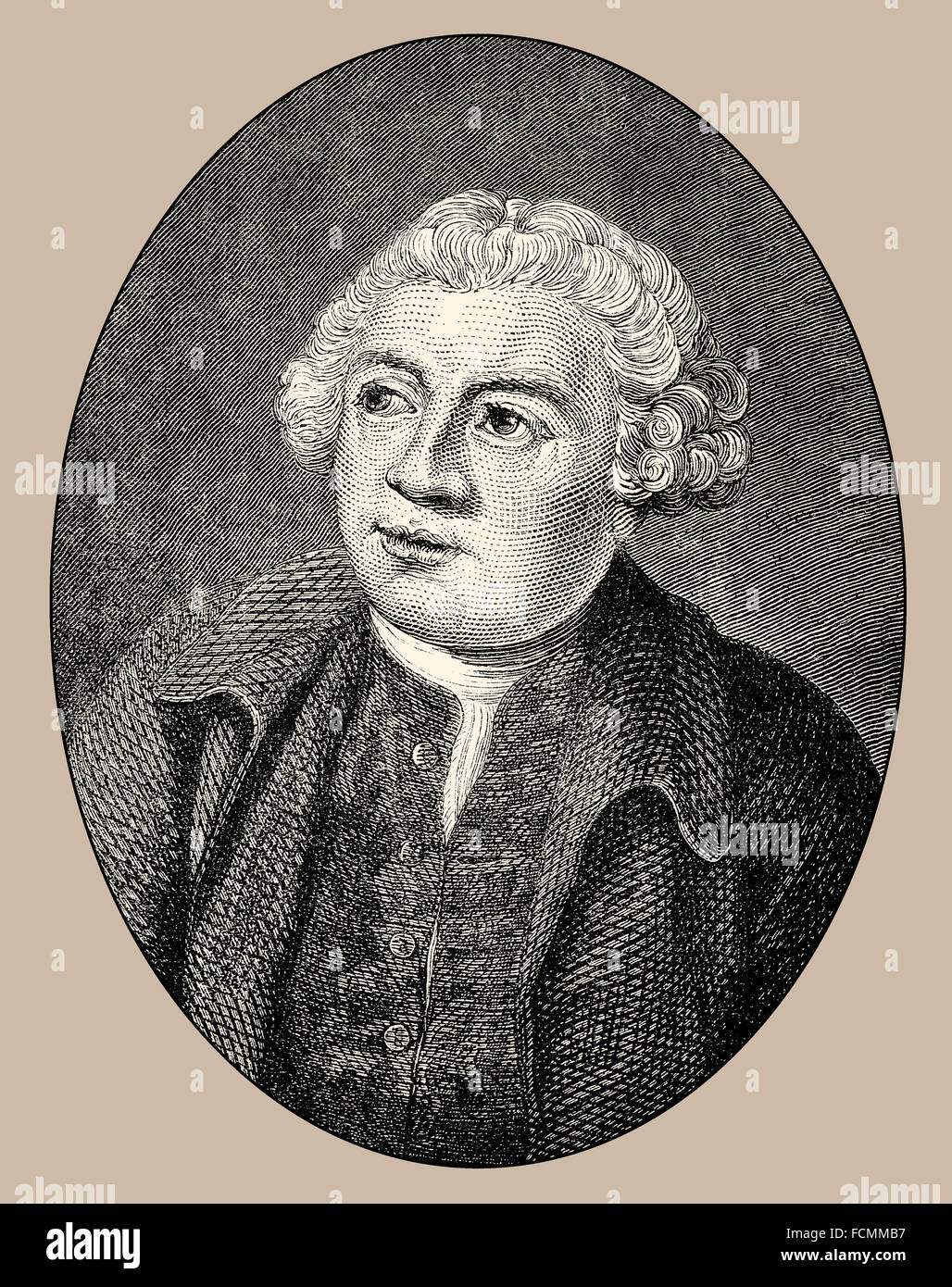 Samuel Foote, 1720-1777, a British dramatist, actor and theatre manager ...