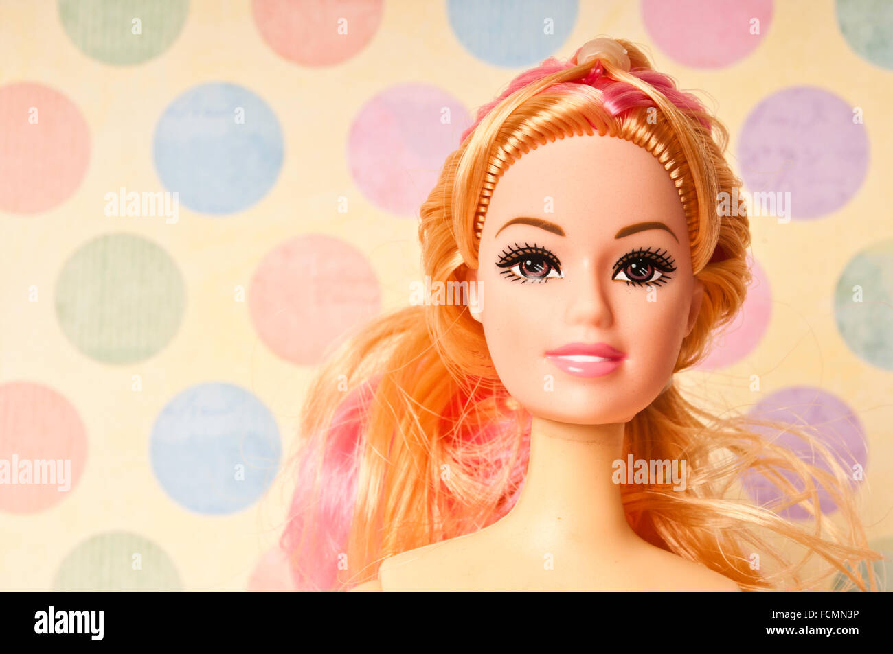 Barbie face hi-res stock photography and images - Alamy