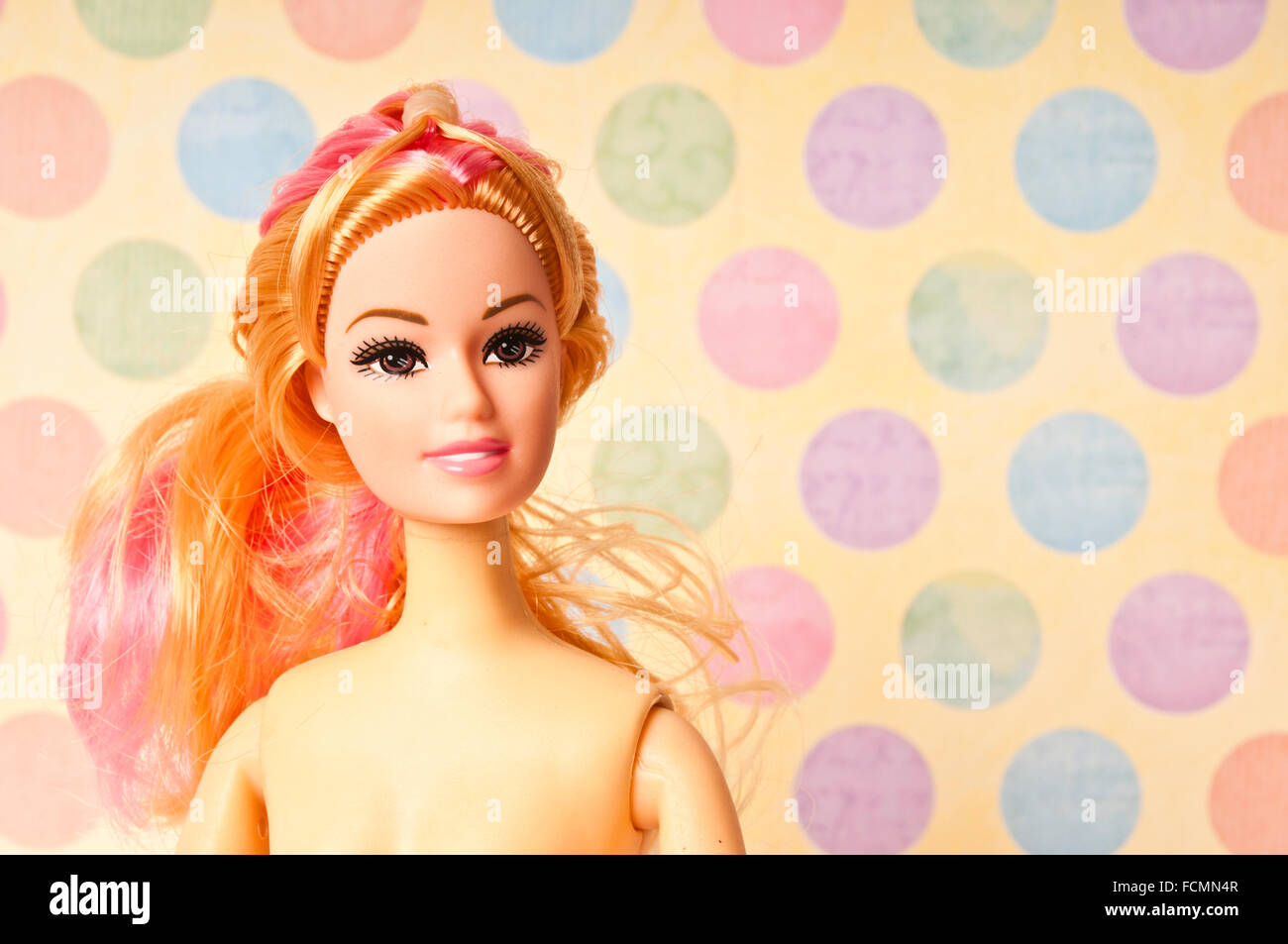 Smiling face doll hi-res stock photography and images - Alamy