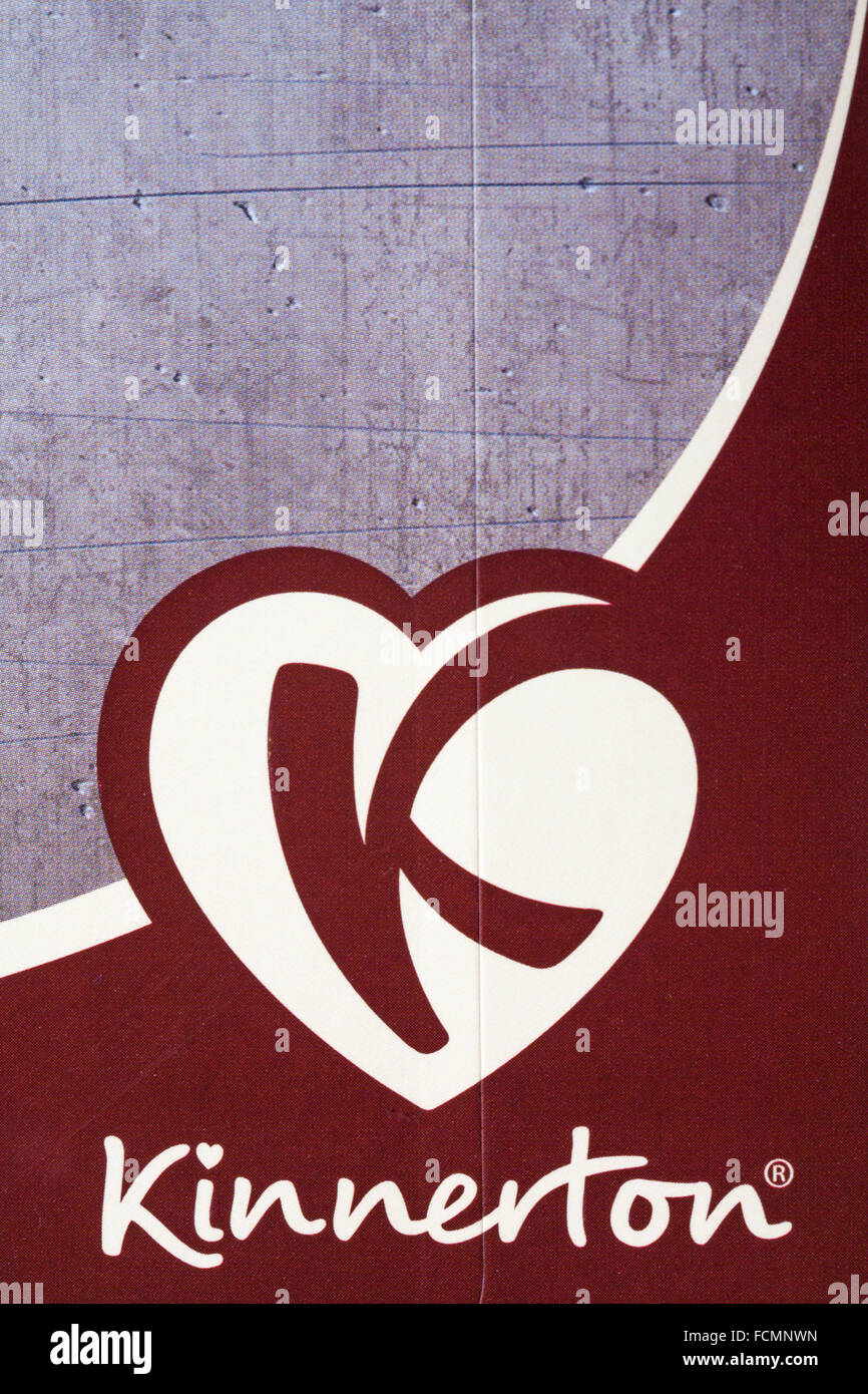 Kinnerton logo on Star Wars 9 piece selection box chocolates Stock ...