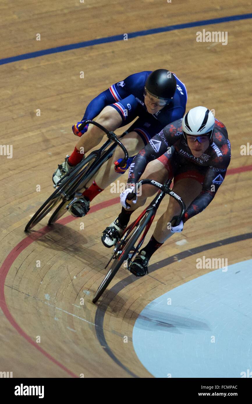 National Cycling Centre, Manchester, UK. 23rd Jan, 2016. Revolution ...