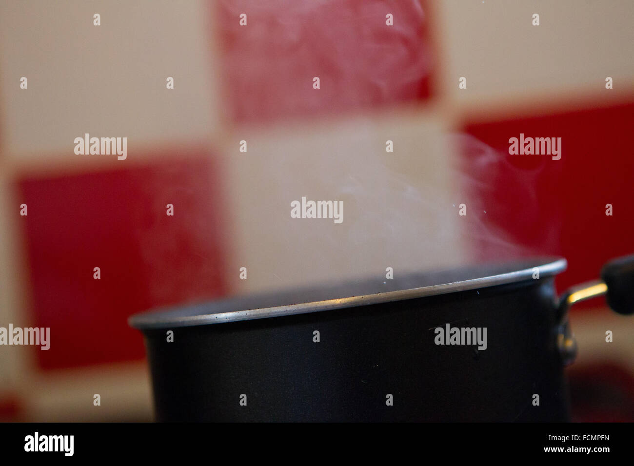 Red checkered tiles hi-res stock photography and images - Alamy