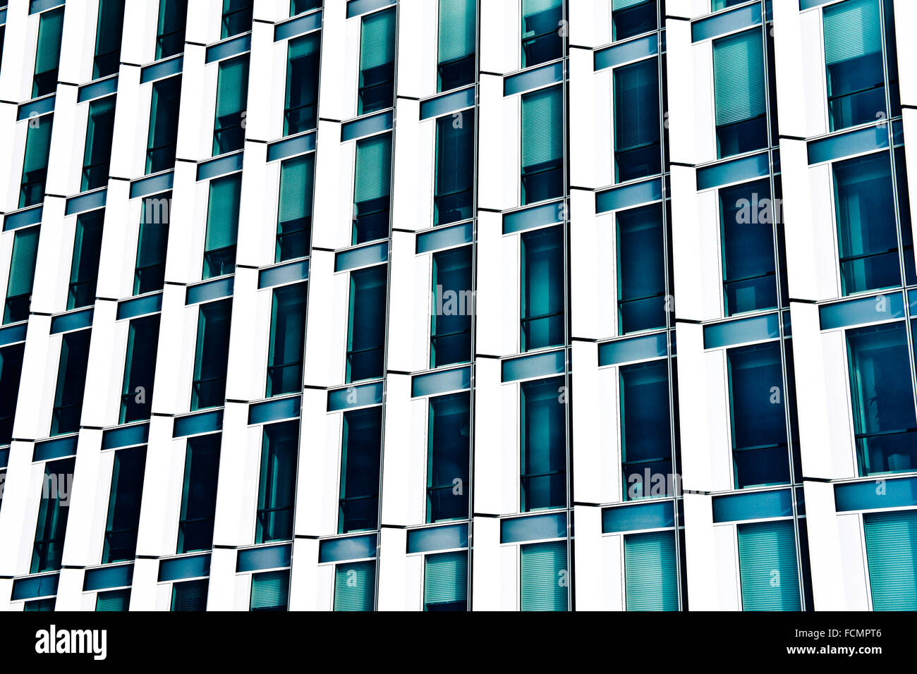 pattern of windows of a modern building Stock Photo - Alamy