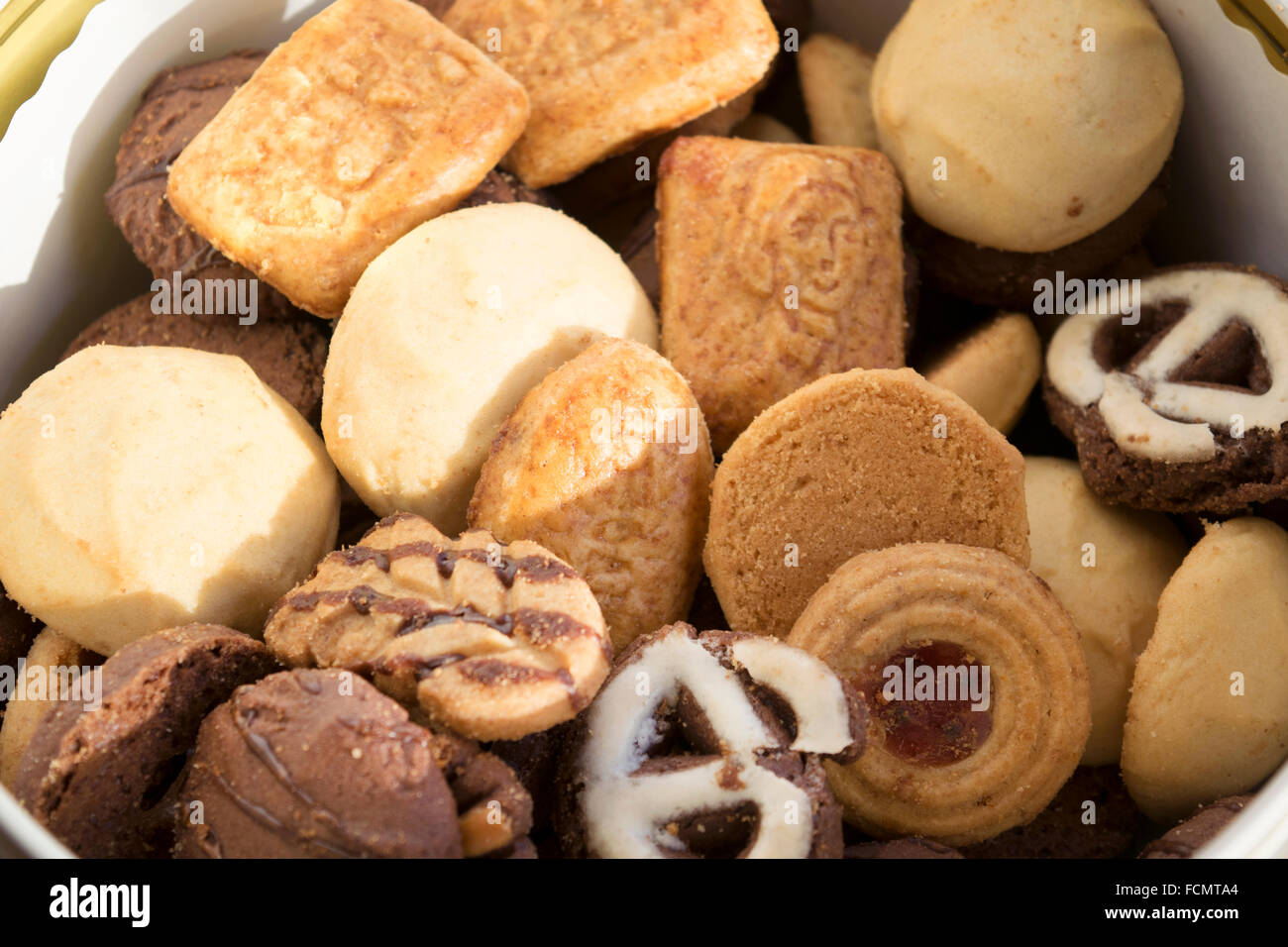 Variety of biscuit hi-res stock photography and images - Alamy