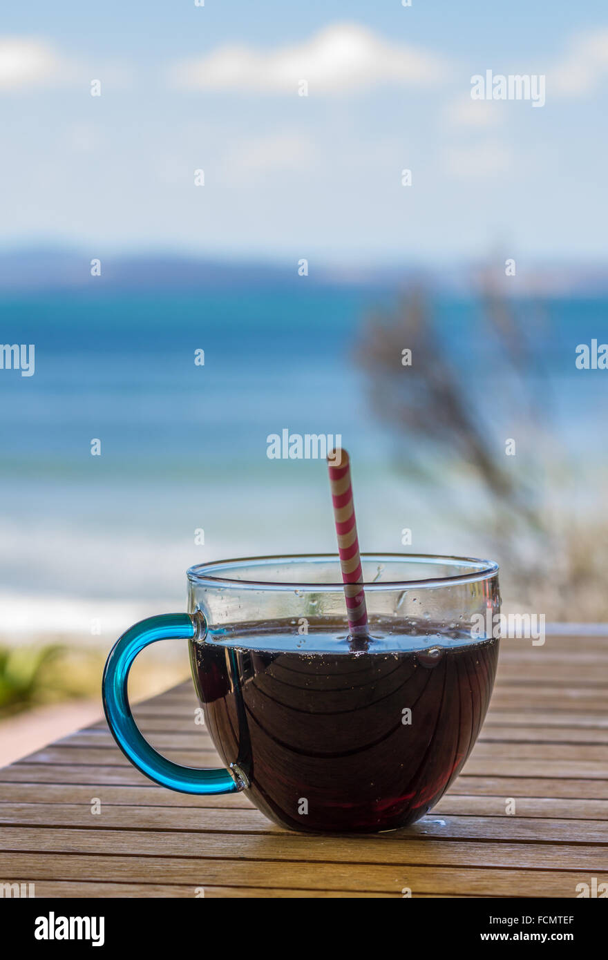 Cafe looking over the water hi-res stock photography and images - Alamy