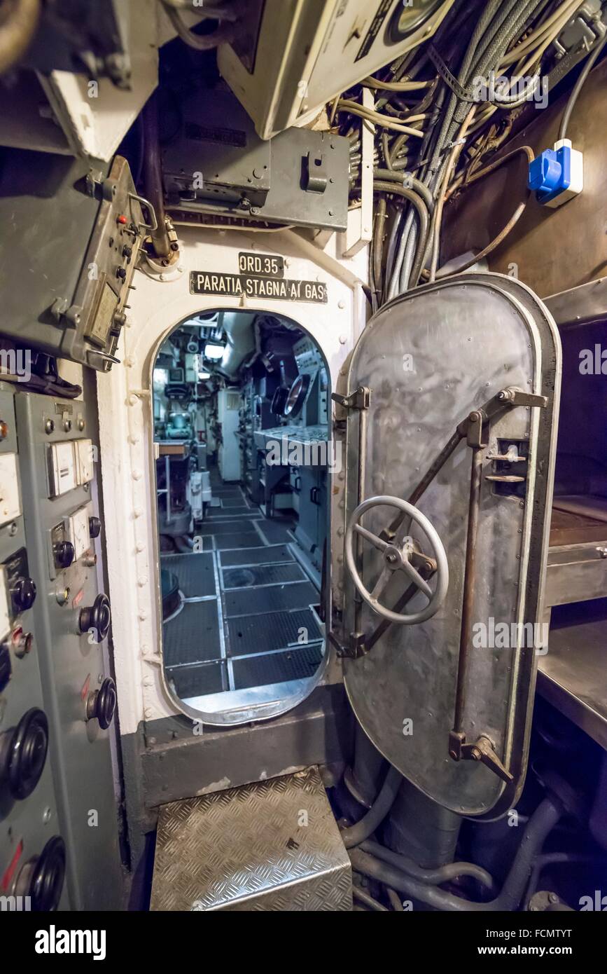 Inside a submarine in lombardy hi-res stock photography and images - Alamy