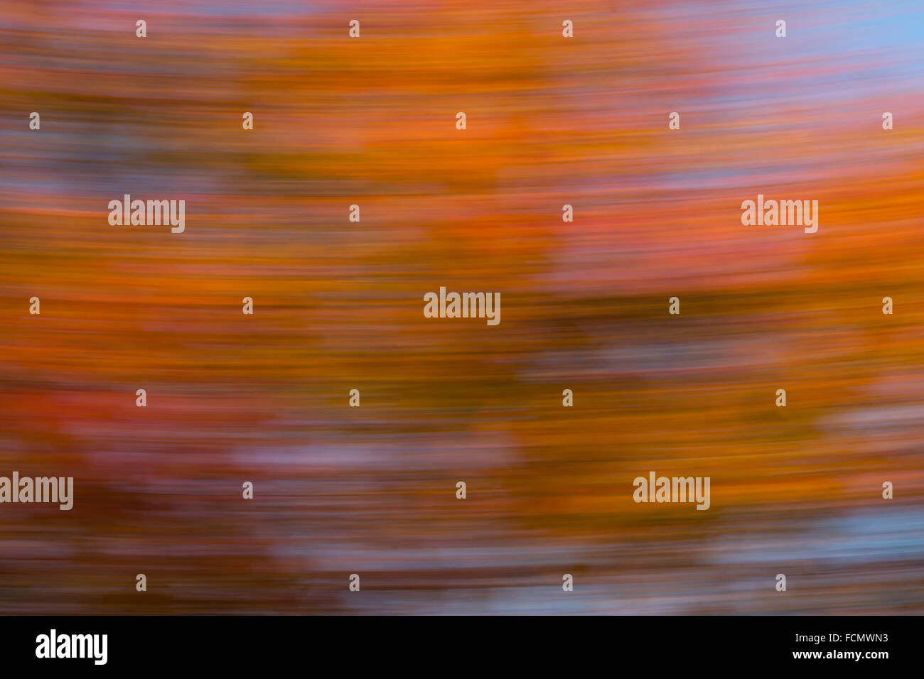 Orange blur background with elements of blue Stock Photo - Alamy