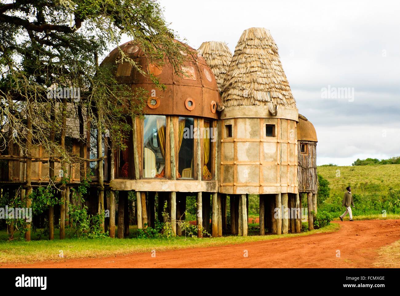 Maasai homestead hi-res stock photography and images - Alamy