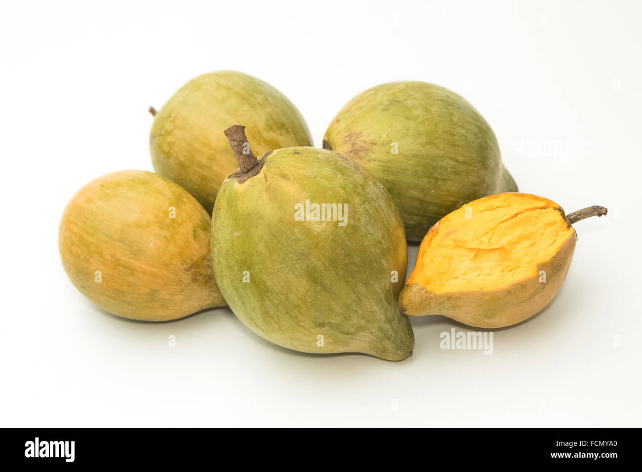 Egg fruit, Canistel, Yellow Sapote Stock Photo - Alamy