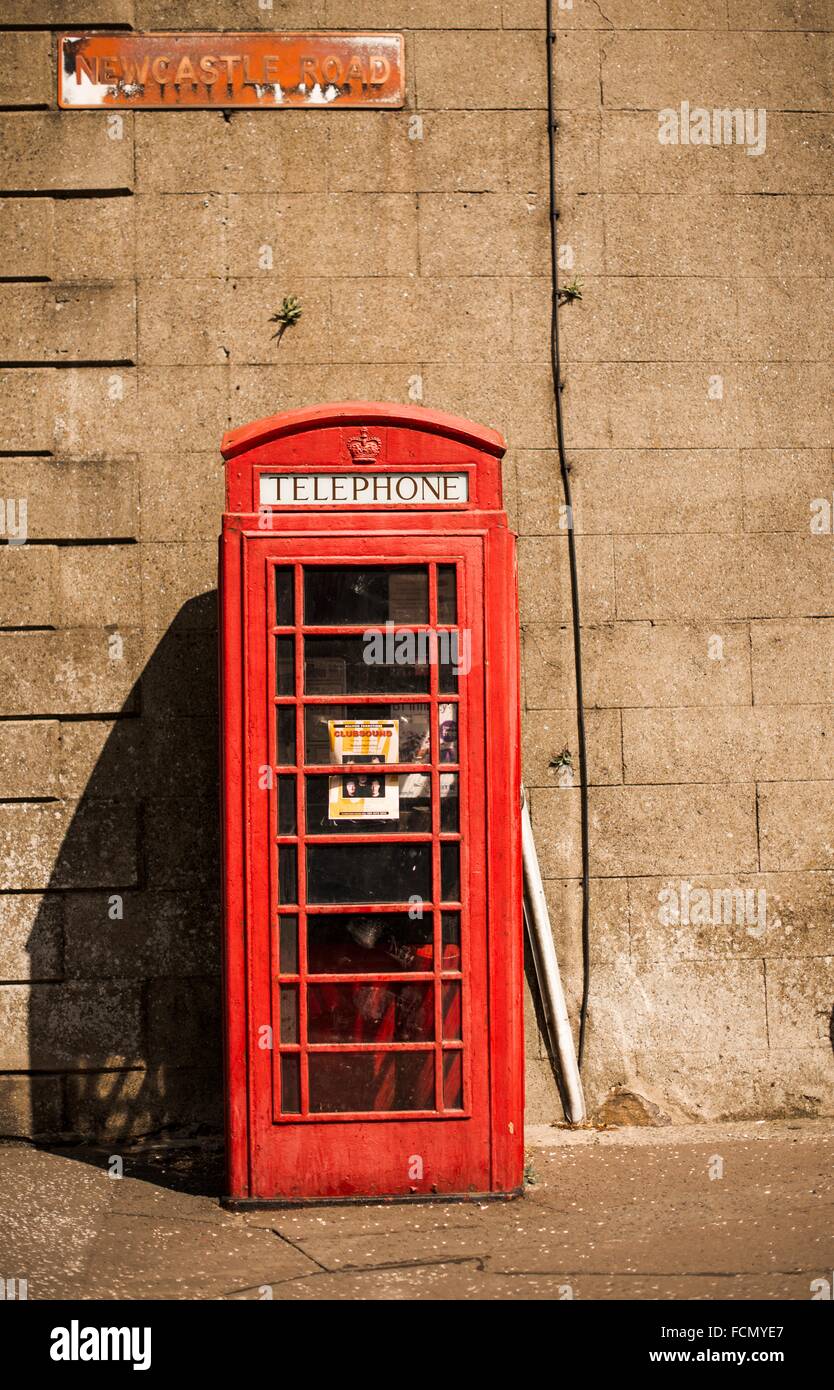 Original red telephone box hi-res stock photography and images - Alamy