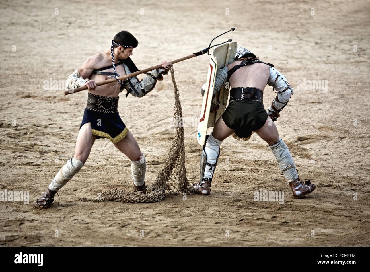 Gladiator Wrestling High Resolution Stock Photography and Images - Alamy
