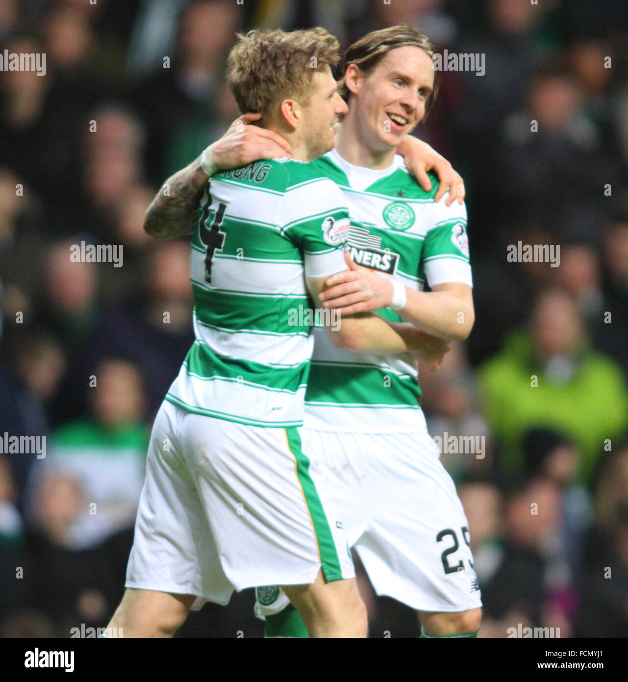 Celtic Park, Glasgow, Scotland. 23rd Jan, 2016. Scottish Premier League ...