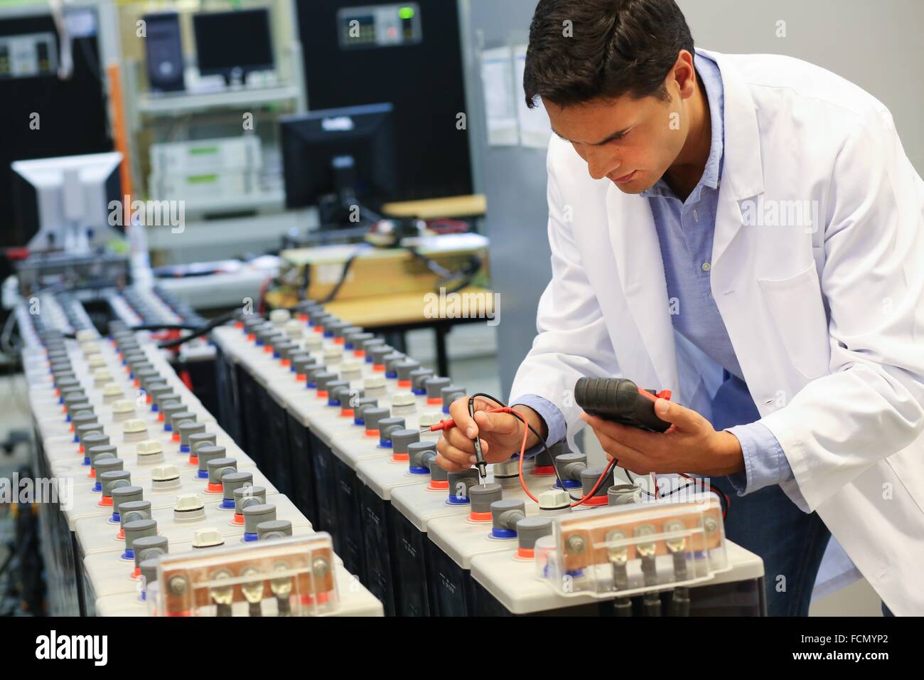 Battery development laboratory hi-res stock photography and images - Alamy