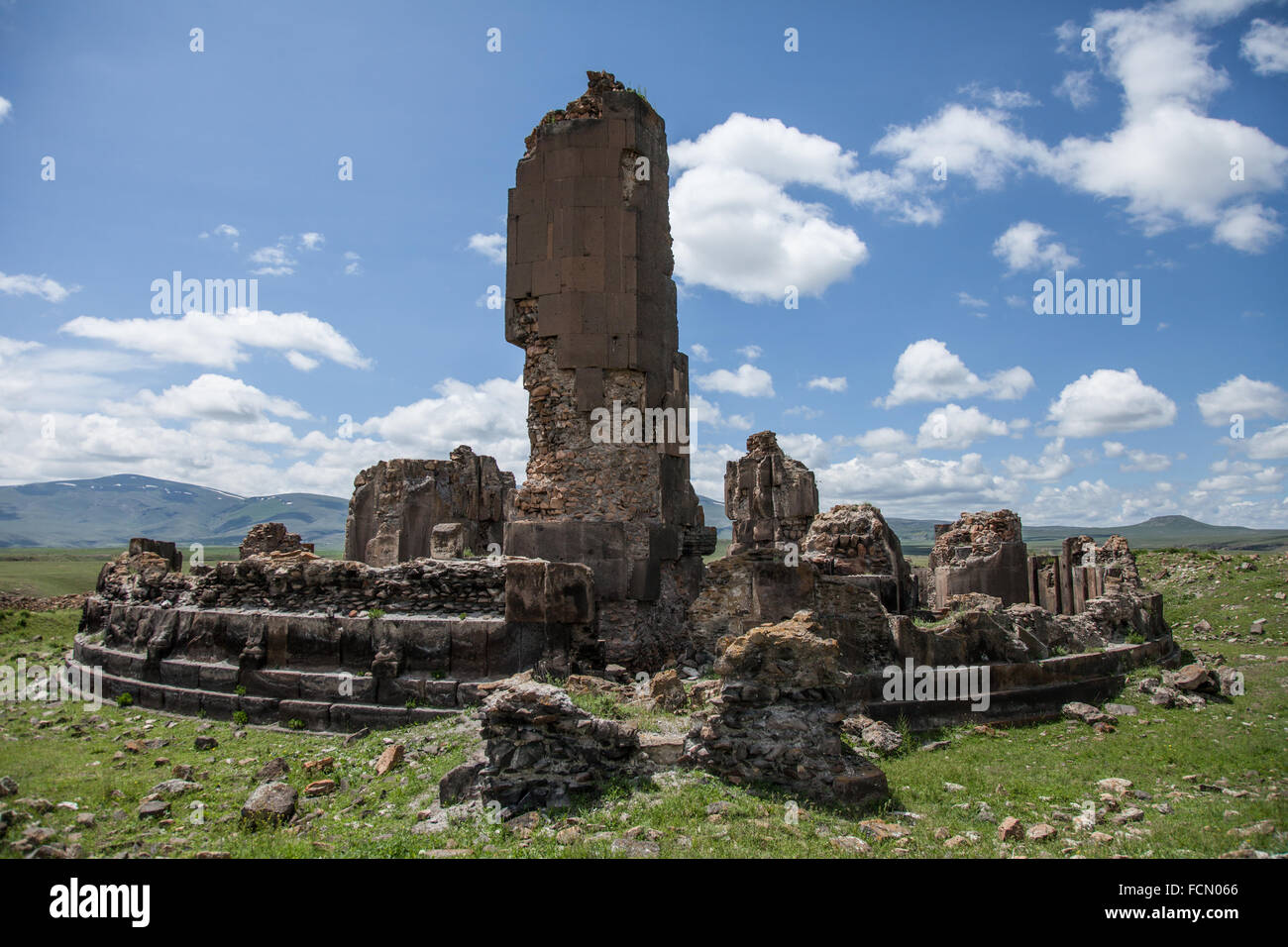 church ruins in the ancient city of Ani Stock Photo - Alamy