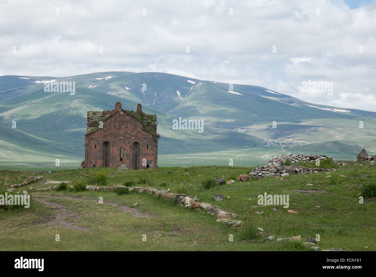 church ruins in the ancient city of Ani Stock Photo - Alamy