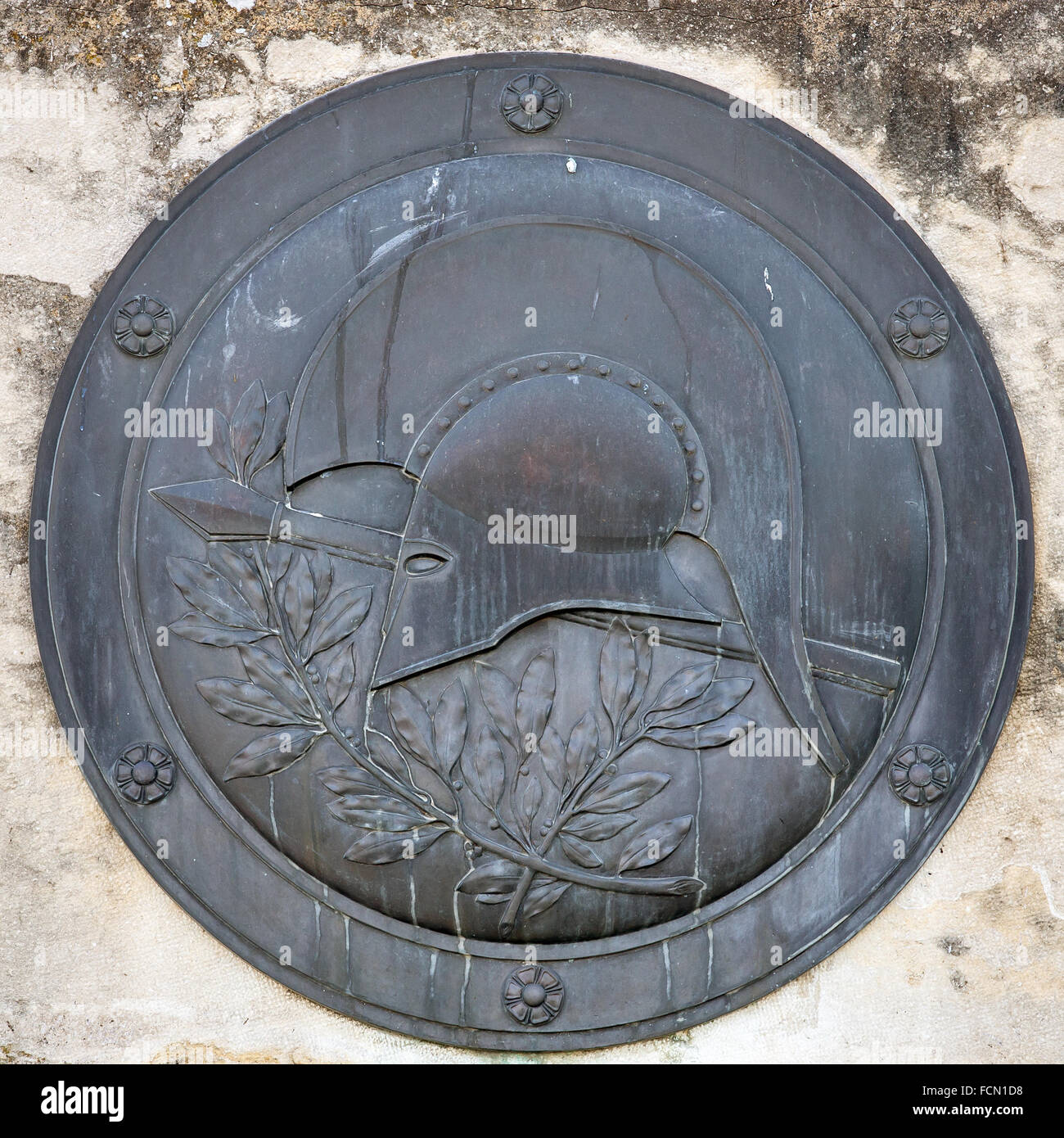 Greek shield hi-res stock photography and images - Alamy