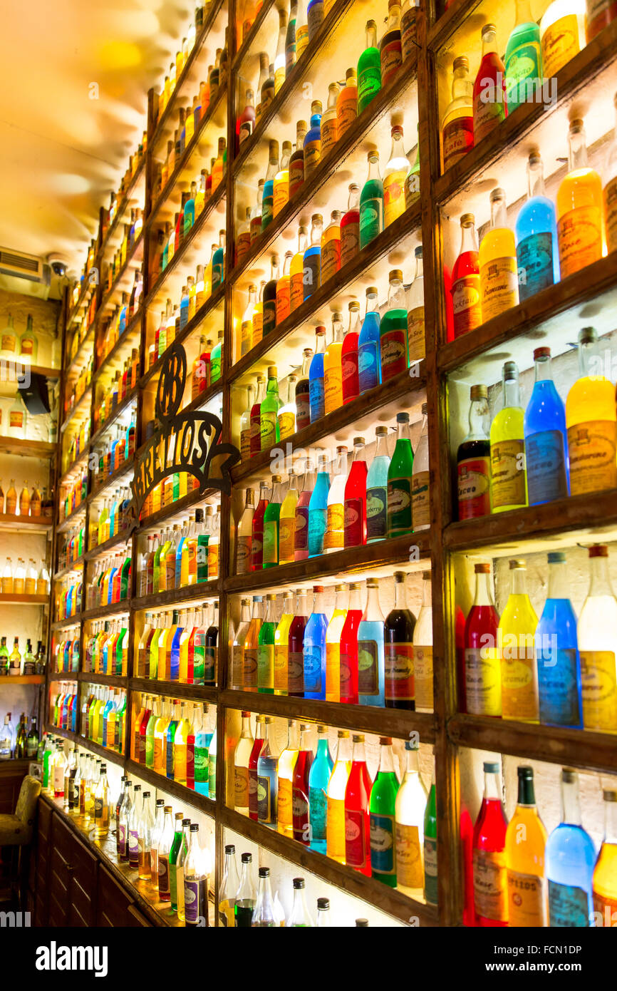 Brettos bar in Athens, Greece Stock Photo - Alamy