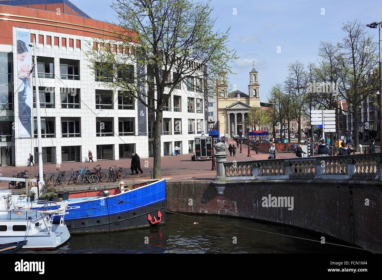 Dutch national opera and ballet in amsterdam hi-res stock photography ...