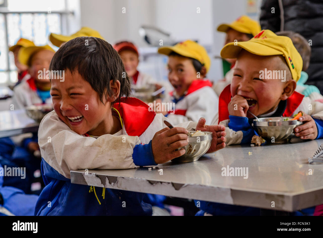 Tibetan Kids In Traditional Dress High Resolution Stock Photography and ...