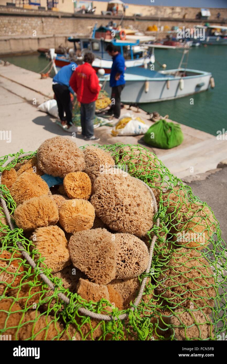 Fishing boat greek sponge fishing boat hi-res stock photography and ...