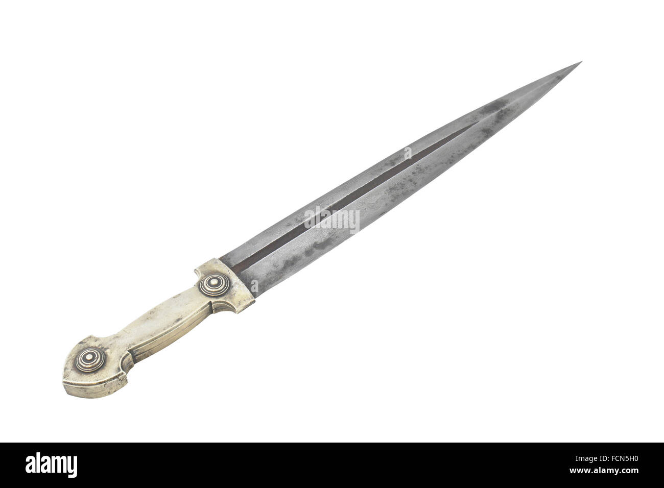 Beautiful example of Caucasian dagger with silver grip and blade from ...