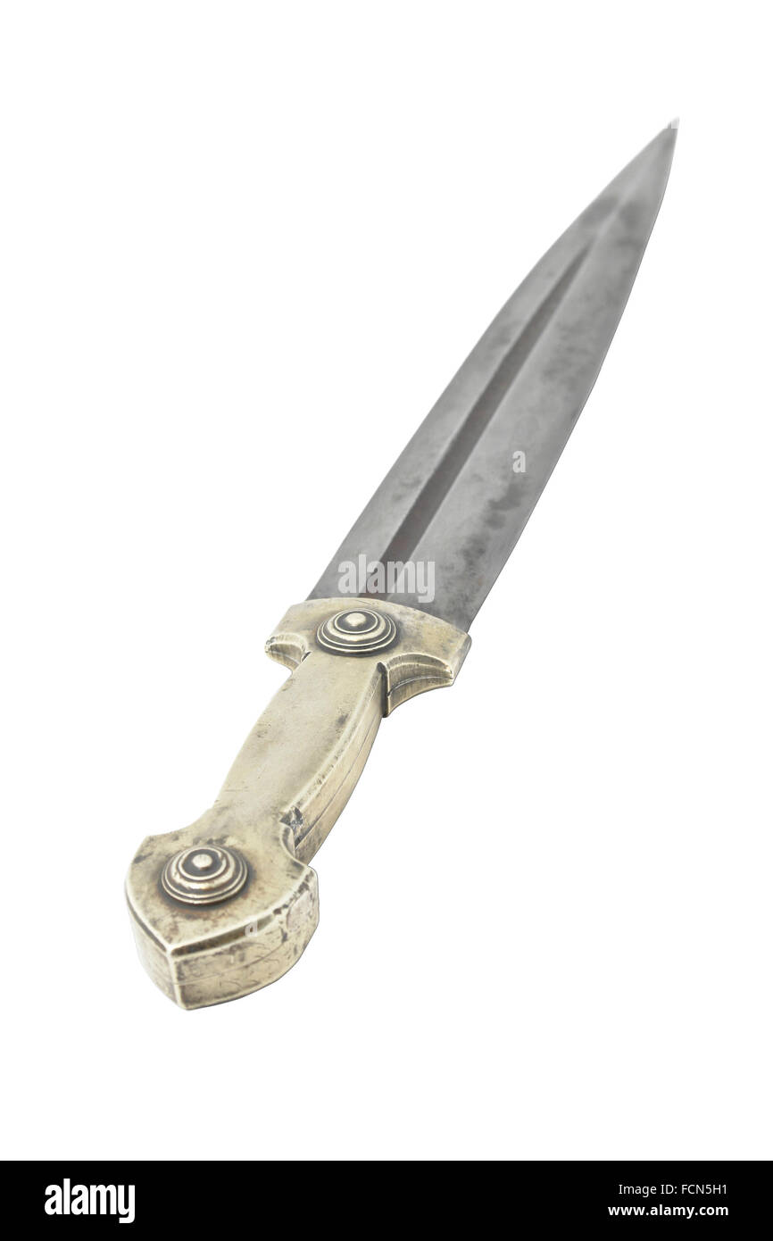 Beautiful example of Caucasian dagger with silver grip and blade from ...