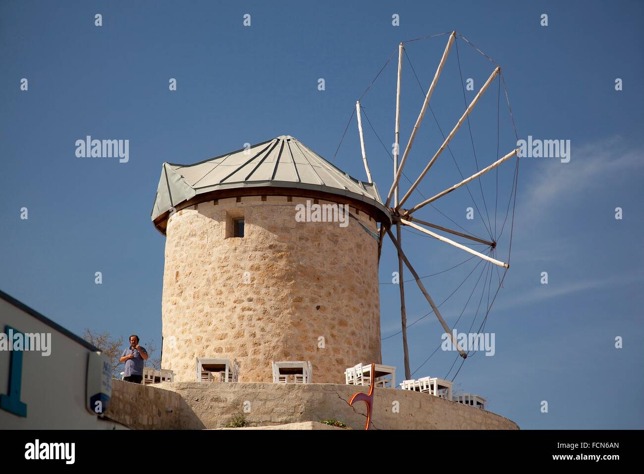 Windmill man architecture activity hi-res stock photography and images ...